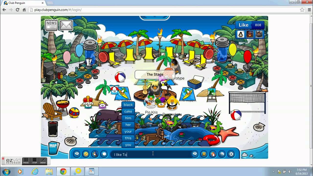 Club Penguin Master Blaster Iggys 2013 Beach Party - YouTube