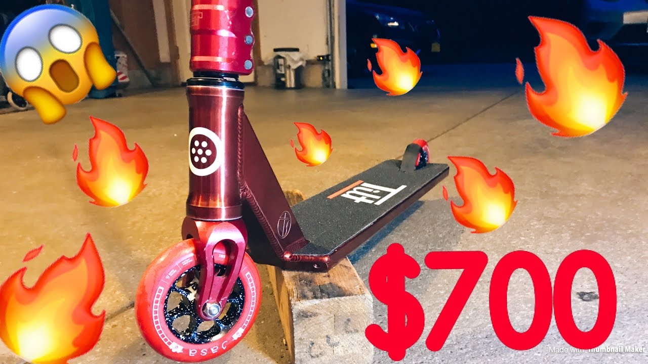 CRAZY CUSTOM SCOOTER BUILD + SCOOTER CHECK! *EXPENSIVE* - YouTube