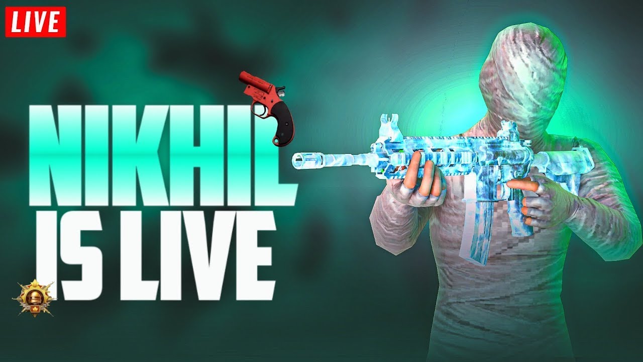 NIKHIL GAMING Live Stream | PUBG | thelugu gamer - YouTube