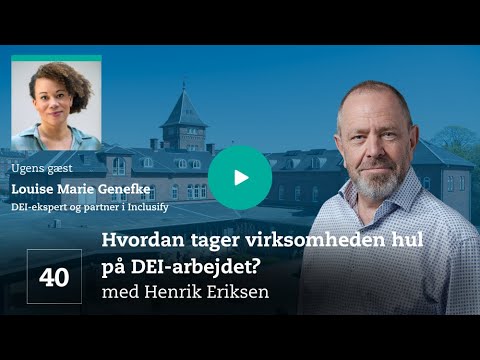 #40 Hvordan tager virksomheden hul på DEI arbejdet - YouTube