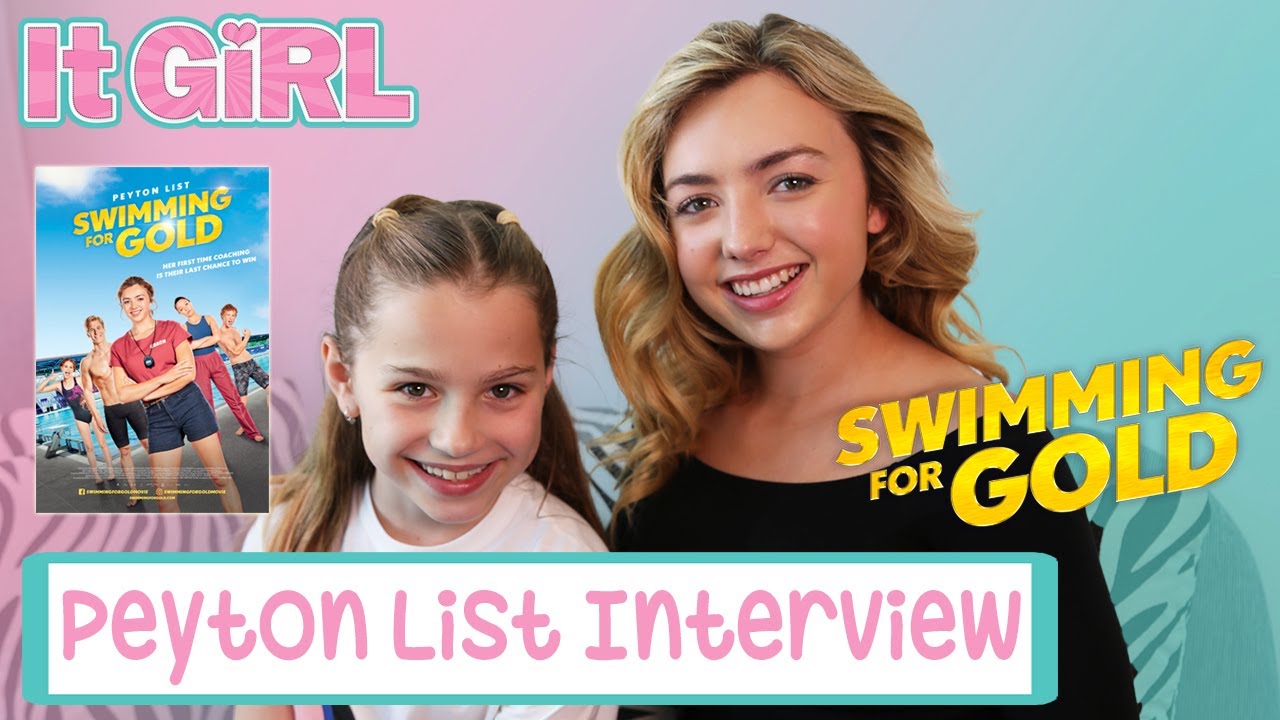 😍 Peyton List Australian Interview | Swimming For Gold | It GiRL - YouTube