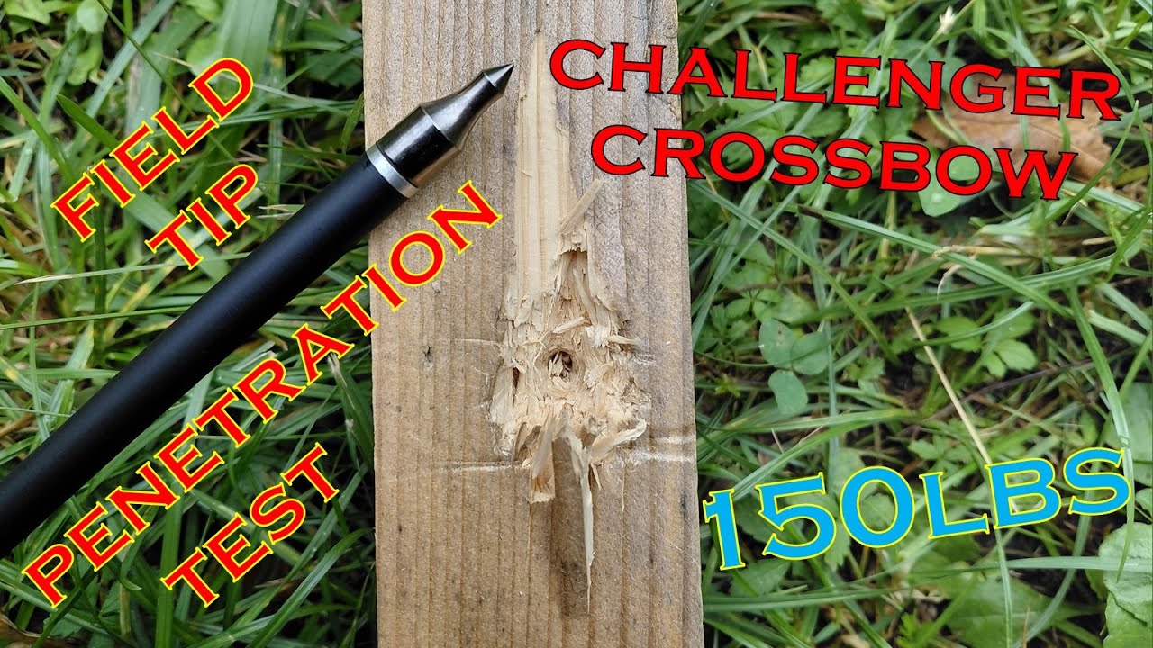 [#93] Challenger crossbow penetration test - YouTube