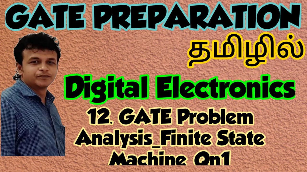 12. GATE Preparation தமிழில் | Digital Electronics | GATE Problem ...