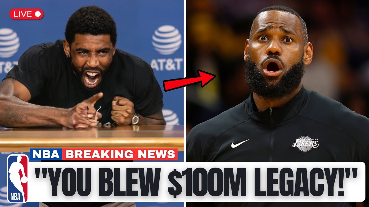 Kyrie Irving GOES OFF LIVE & Uncovers LeBron’s 100M Shadow Deal ...