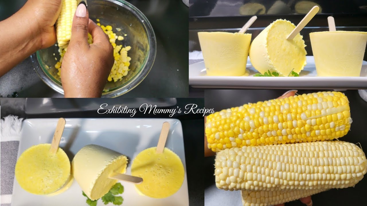 Abele walls Recipe/ice cream/GHANA MILK POWDER ICE CREAM/corn ice cream ...
