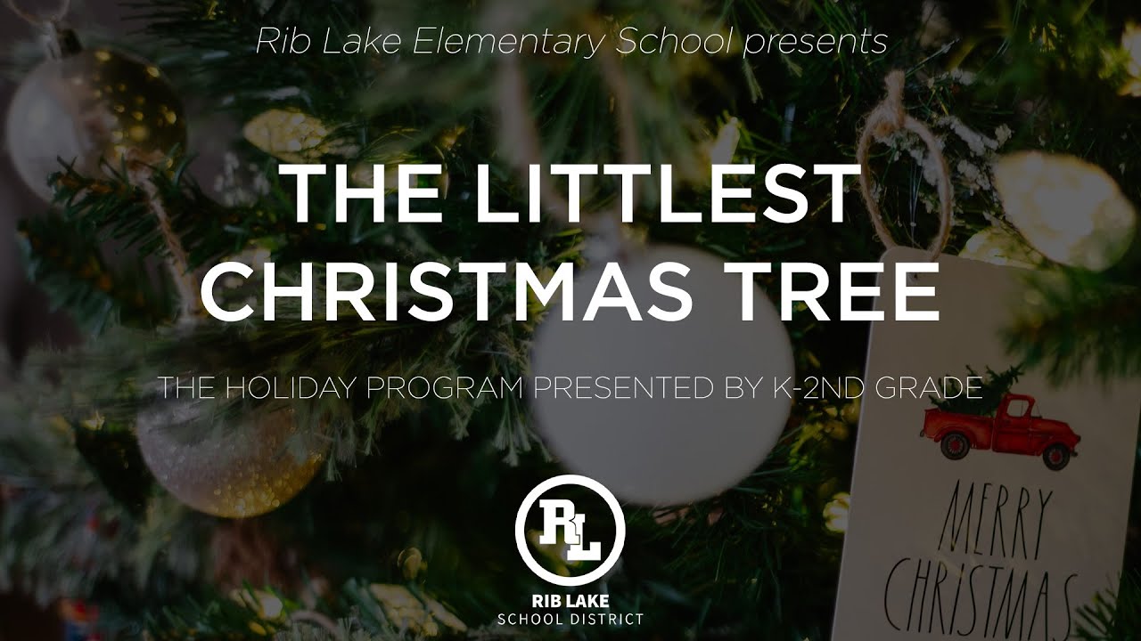The Littlest Christmas Tree" - K-2nd Grade Holiday Program 2025 - YouTube