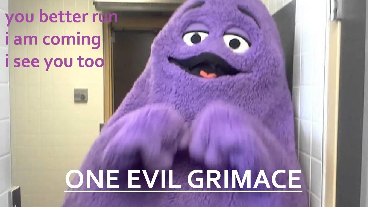 Evil Grimace Hides in the Closet (Horror) - YouTube