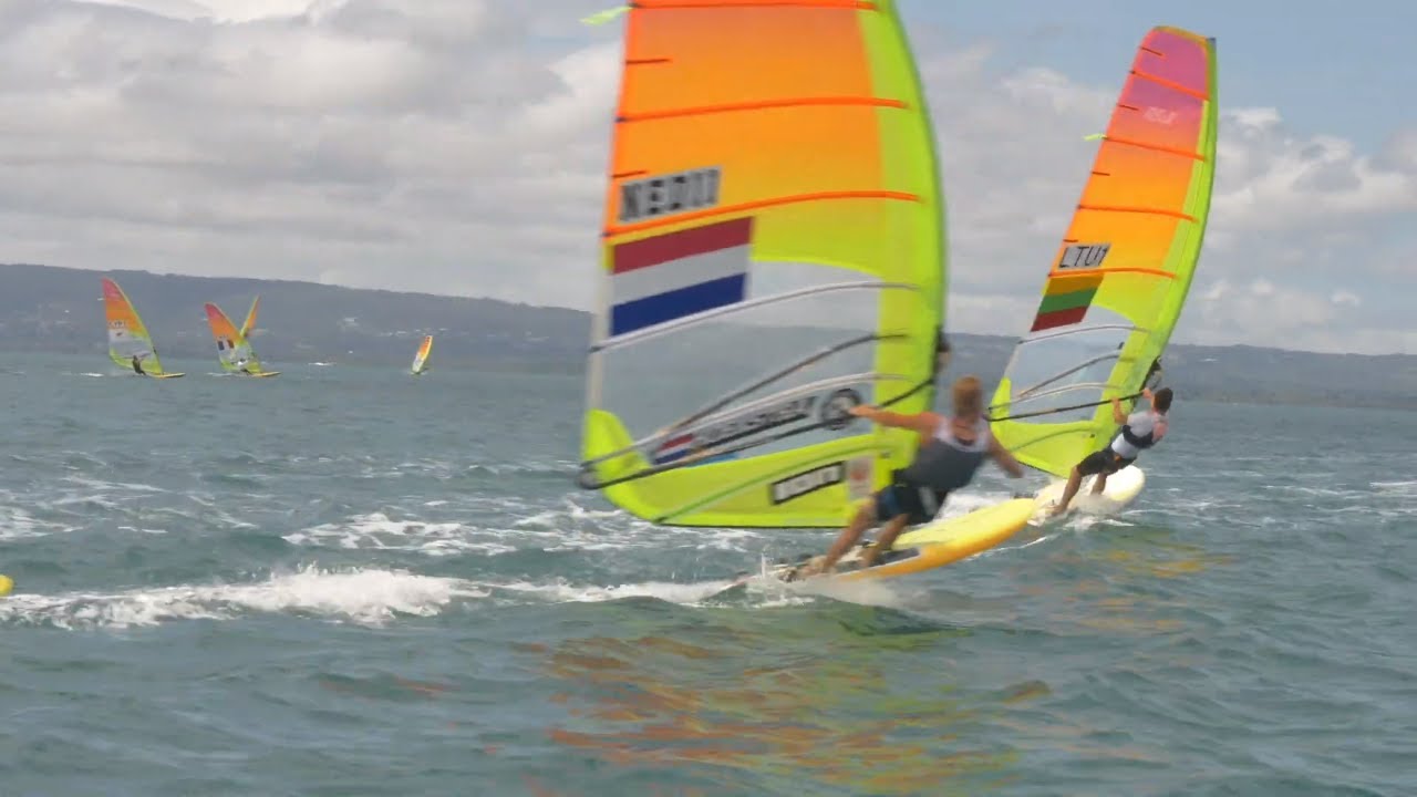 Fight to place in the Medal Race - Day 4 Highlights of the 2020 RS:X ...
