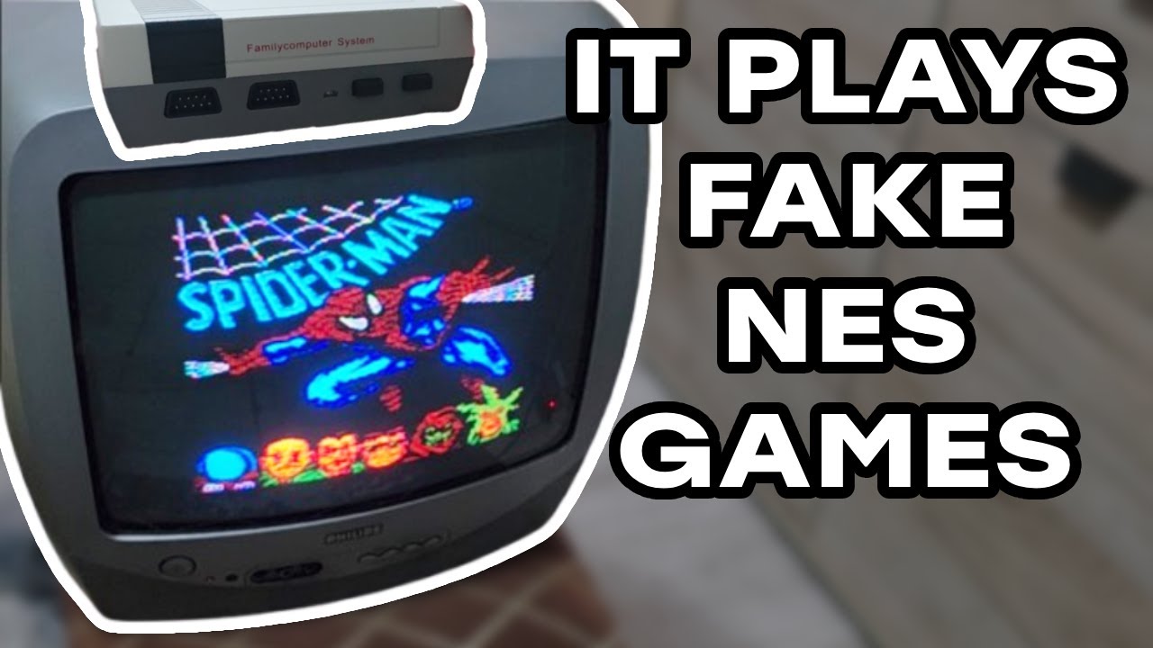 Gaming On A Fake NES Console (Familycomputer System) - YouTube