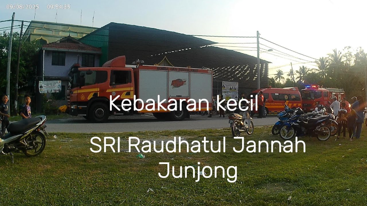Kebakaran kecil di SRI Raudhatul Jannah, Junjong, Kulim, Keah - YouTube