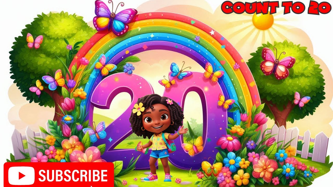 Learn to count 1 to 20 | Count With Me| Nursery Rhymes & Kids Songs for ...