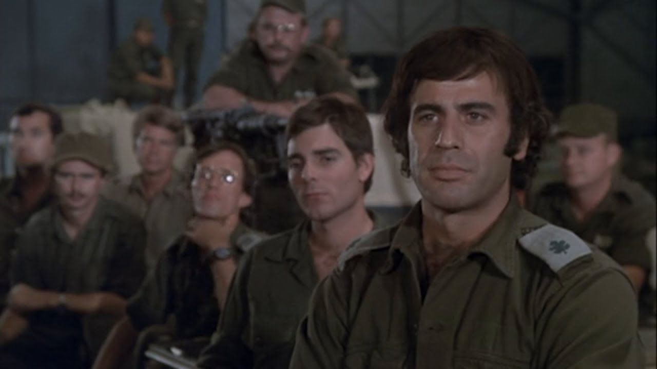 "Raid On Entebbe" (1977) with Charles Bronson, Peter Finch, James Wood ...