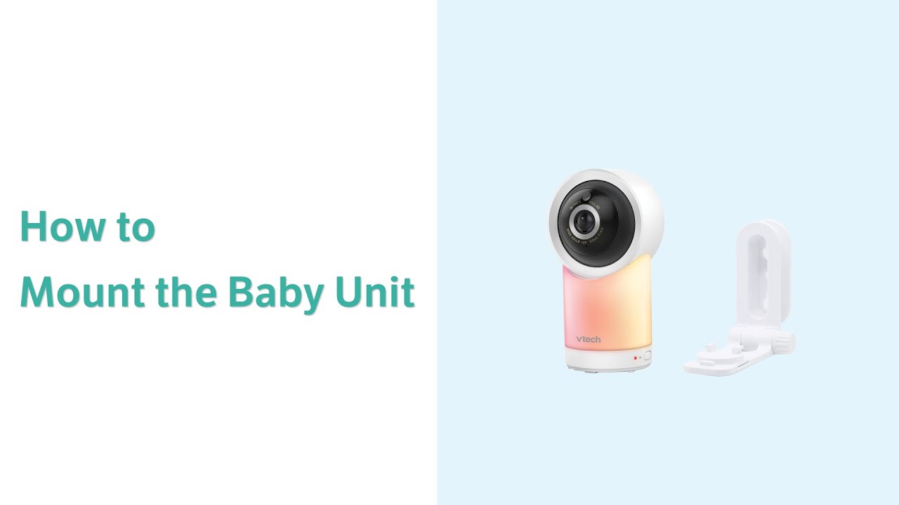 Mount the Baby Unit - RM5766HD RM5766-2HD RM7766HD RM7766-2HD - YouTube