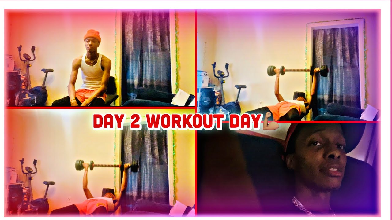 Day 2 workout Day 💪🏽 ( have a good day today) - YouTube