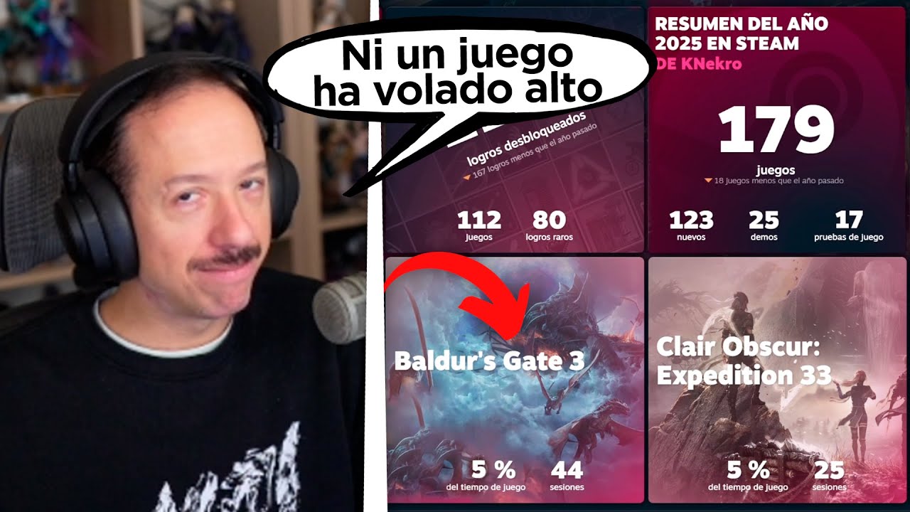 ¡Resumen de KNekro en Steam 2025! 🤯 - YouTube