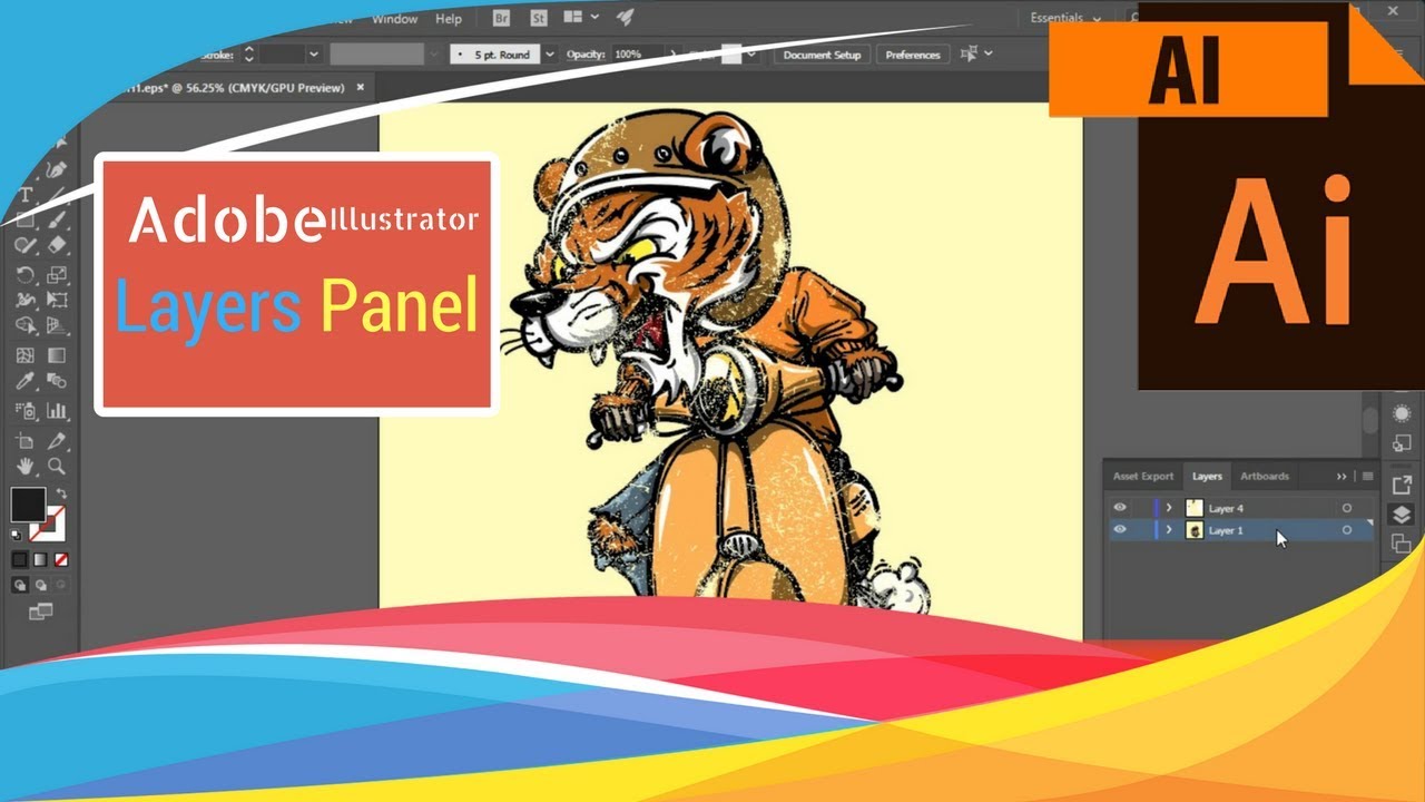 Adobe Illustrator CC - 9 - How to Target Objects Inside Layers Panel ...