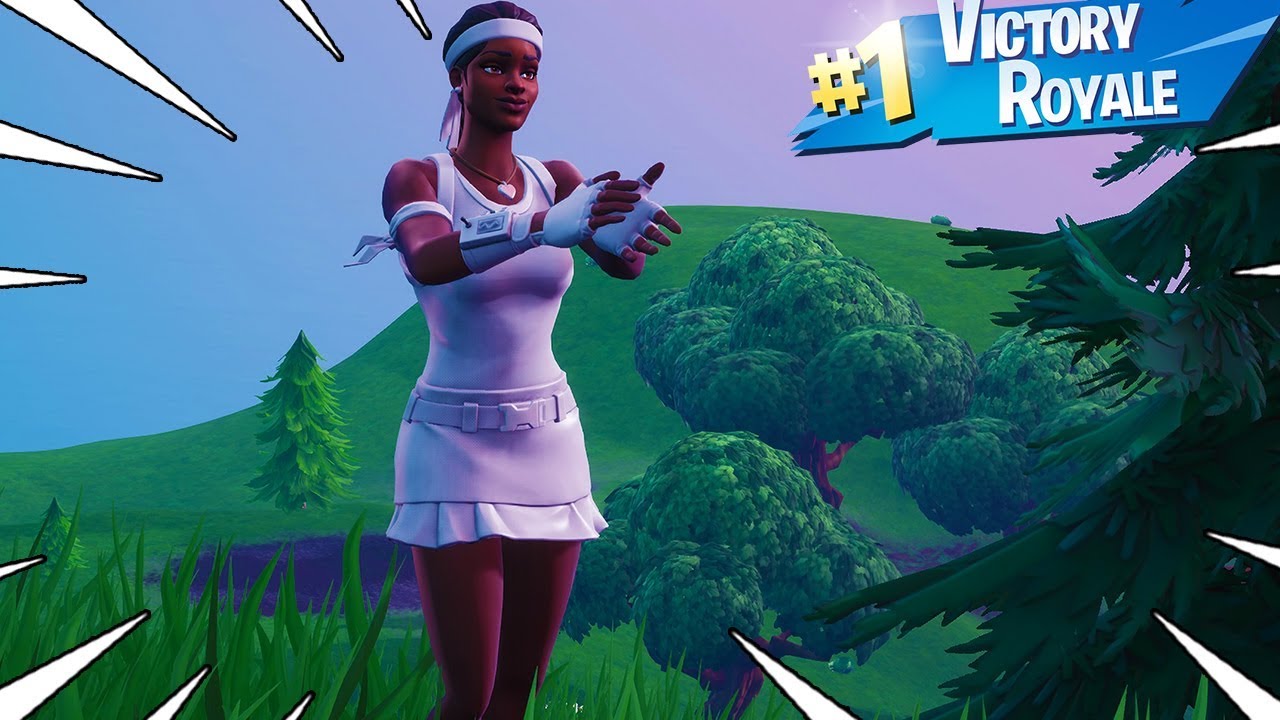 New MATCH POINT Skin Gameplay In Fortnite Battle Royale.. - YouTube