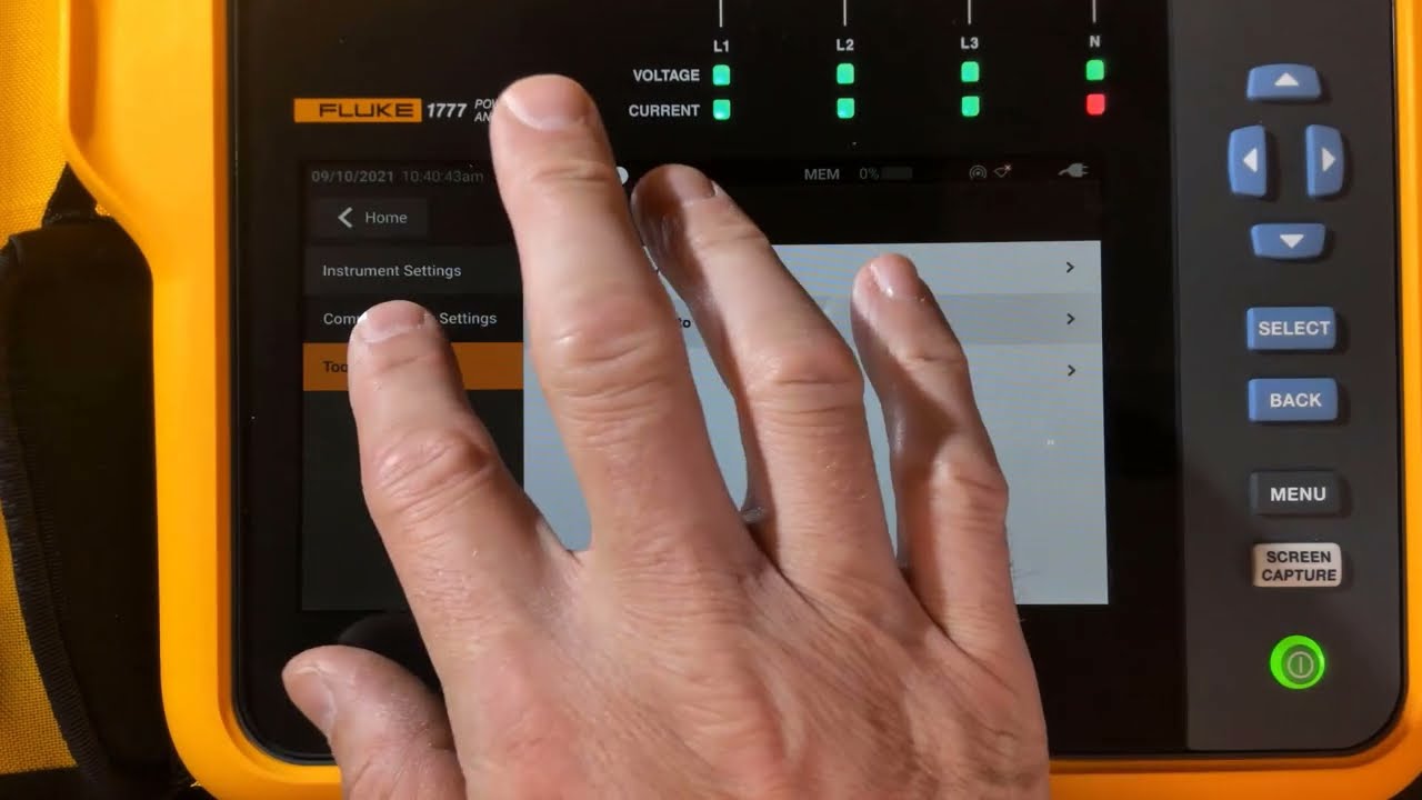 Using VNC to remotely control your Fluke PQA - YouTube