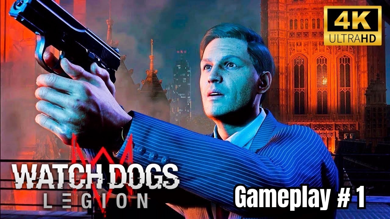 Watch Dogs Legion (Mission #1) Gameplay (4k) 60fps |Popcorn Pleasure ...