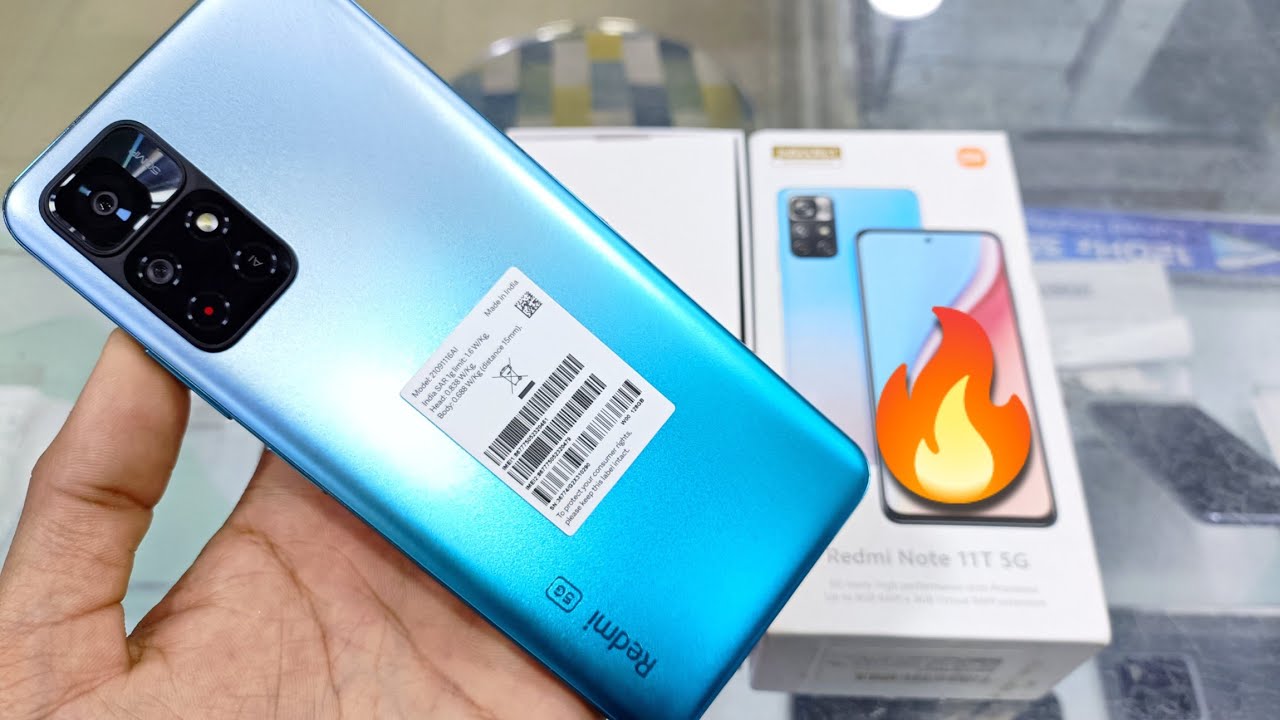 Redmi Note 11T 5G Unboxing, First Look !! Camera, Price, Battery ...