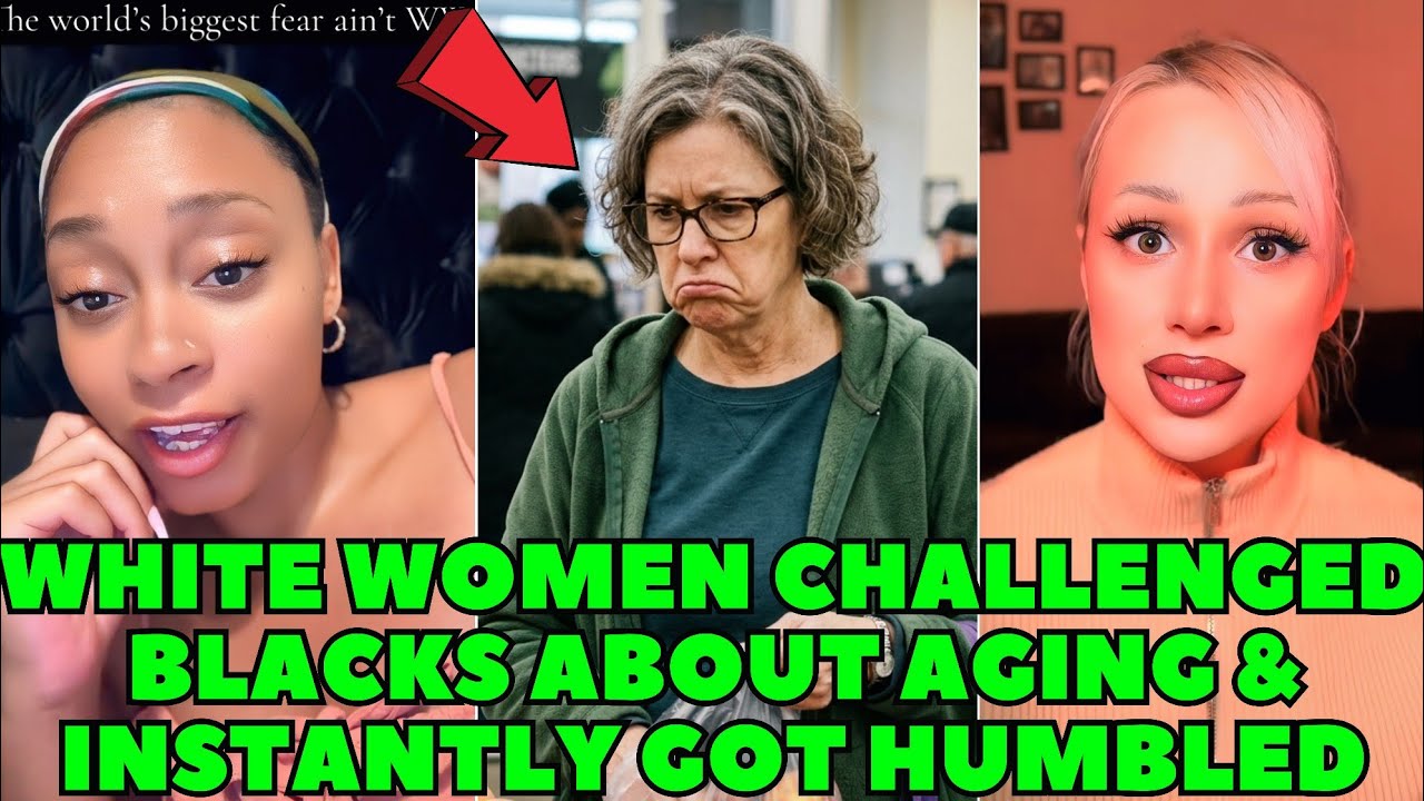 WHITE FOLKS CHALLENGED BLACK WOMEN IN AGING CONTEST & GOT HUMBLED ...