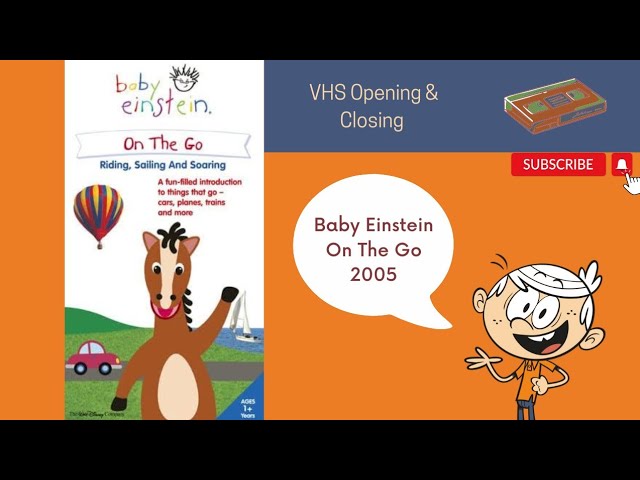 Baby Einstein On The Go Vhs