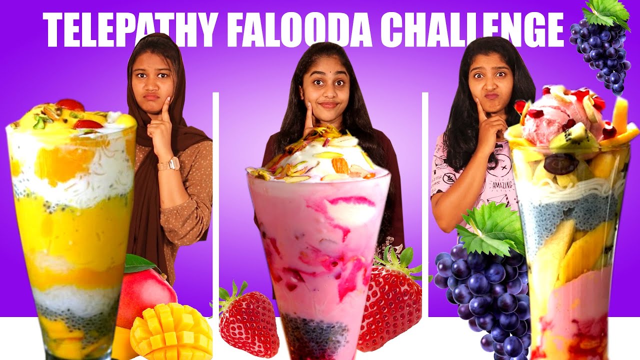 TELEPATHY FALOODA CHALLENGE 🤩| പൊരുത്തം നോക്കി FALOODA ഉണ്ടാക്കി പണി ...