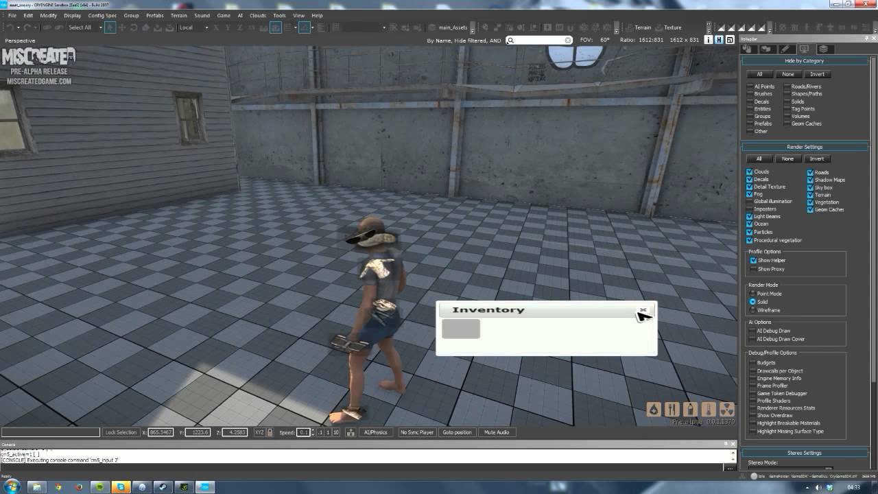 CryHTML5 - HTML5 Test UI (CEF) - YouTube