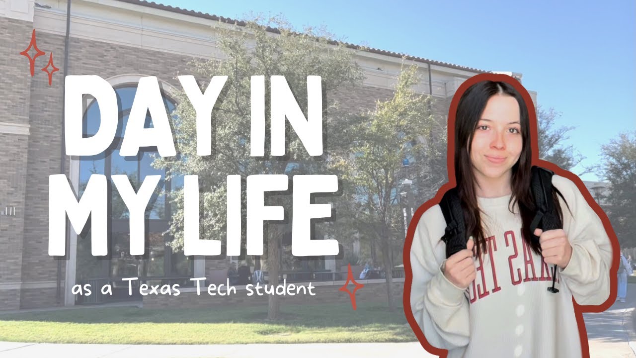 Day In My Life as a Texas Tech Student - YouTube