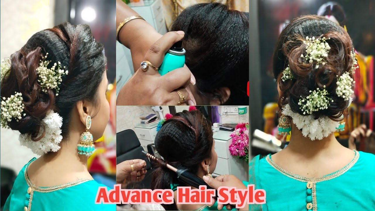 Advance Hair Style/ Step by step For beginners/ Hairstyle process/Use ...