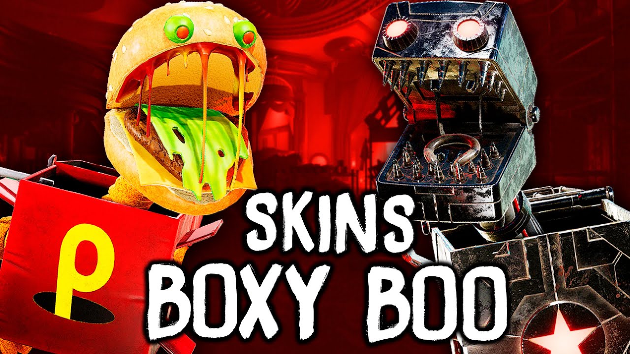 LAS SKINS FILTRADAS DE BOXY BOO EN PROJECT PLAYTIME - YouTube