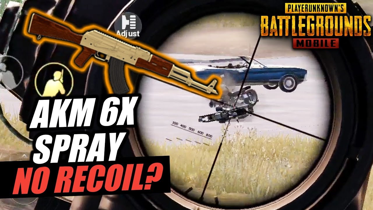 HOW TO USE AKM & M416 WITH 6x SCOPE - PUBG MOBILE - YouTube