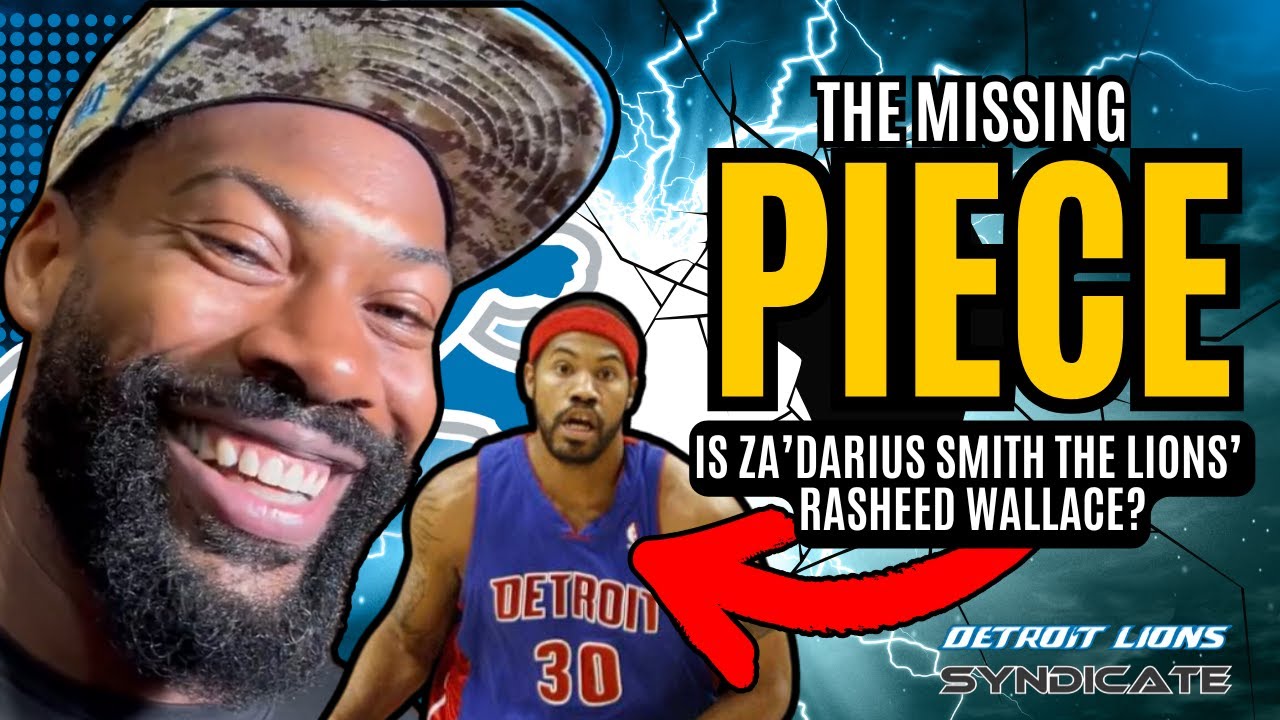 Is Za'Darius Smith The "Rasheed Wallace" Of The Detroit Lions? - YouTube