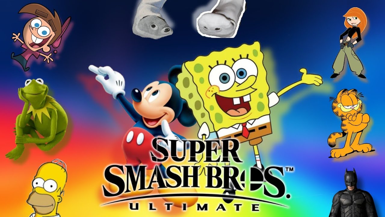 Super Smash Bros Ultimate (But With Cartoons) - YouTube