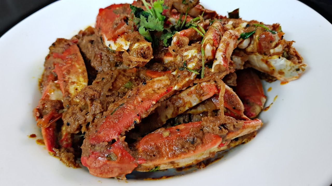 NANDU VARUVAL | CHETTINADU NANDU MASALA | NANDU FRY | CRAB | RECIPES ...