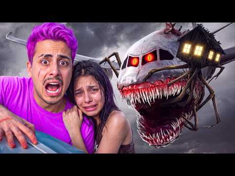 AVIÃO INFECTADO VS CABEÇA DE CASA NA VIDA REAL!