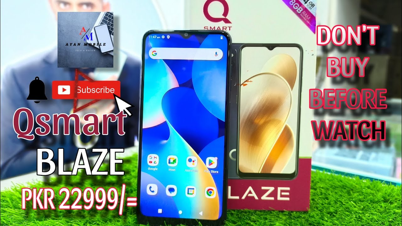 QSmart Blaze unboxing and review in Pakistan!!! Buy kare Ya ignore deke ...