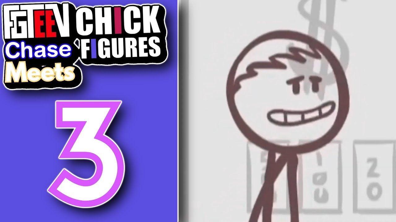 FGTeeV Chase Meets Chick Figures 3 FT. Ricky Berwick - YouTube