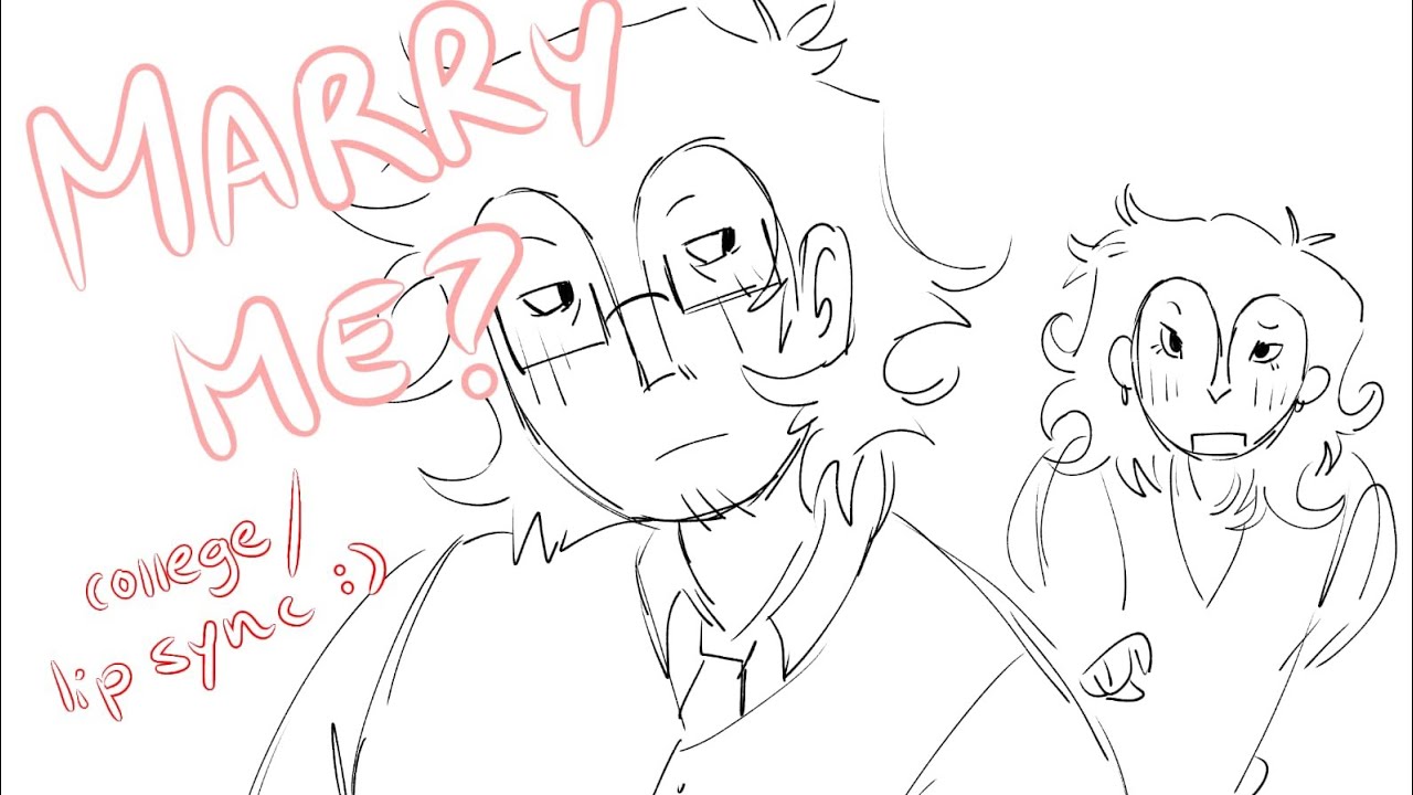 Marry me? | Animation Lip sync | - YouTube