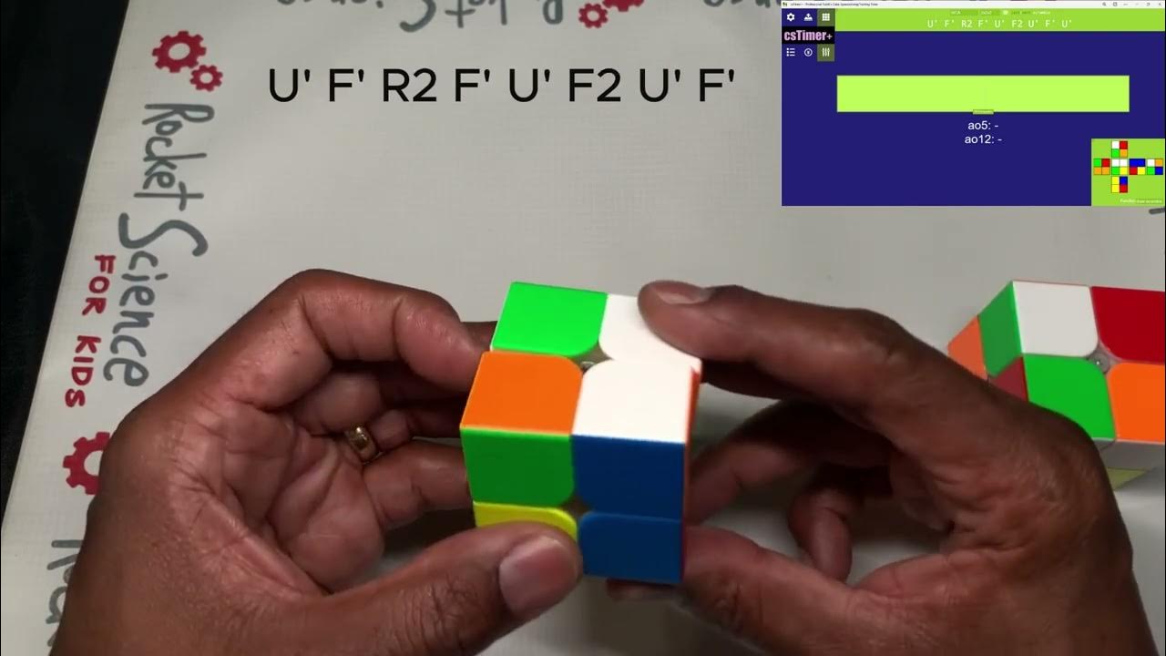 2x2 Rubik's Cube - How to scramble 2x2 Rubik’s Cube using CsTimer ...