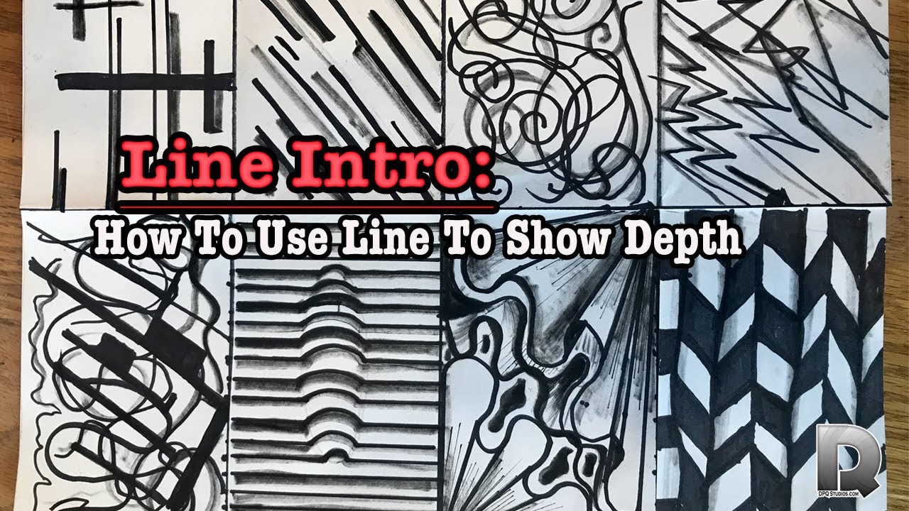 Line Intro: How to use line to show movement and depth. - YouTube