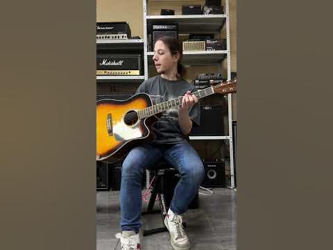 Самая бюджетная акустическая гитара #guitar #music #musicvideo # ...