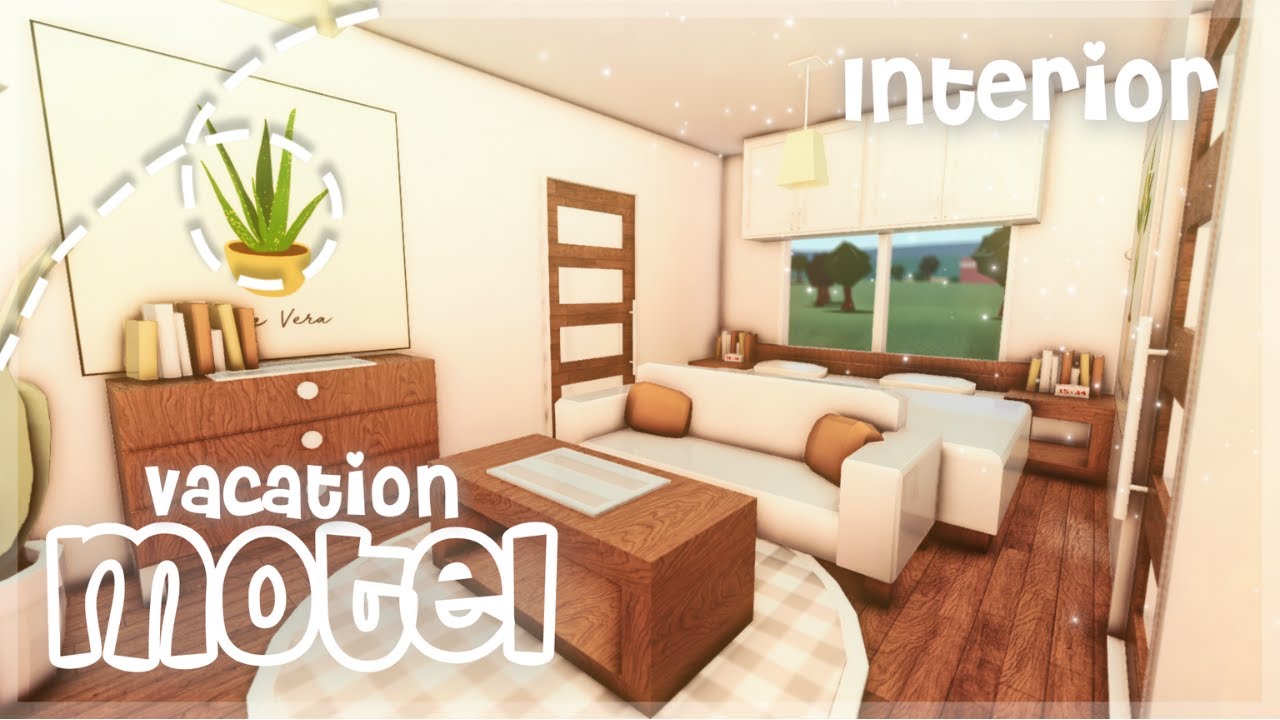 Roblox Bloxburg - Summer Vacation Motel ( Interior )- Minami Oroi - YouTube
