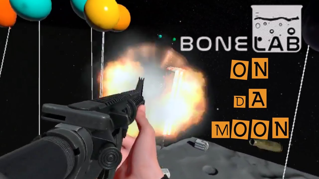 BONELAB ON DA MOON! CAN I GET BACK TO EARTH? - YouTube