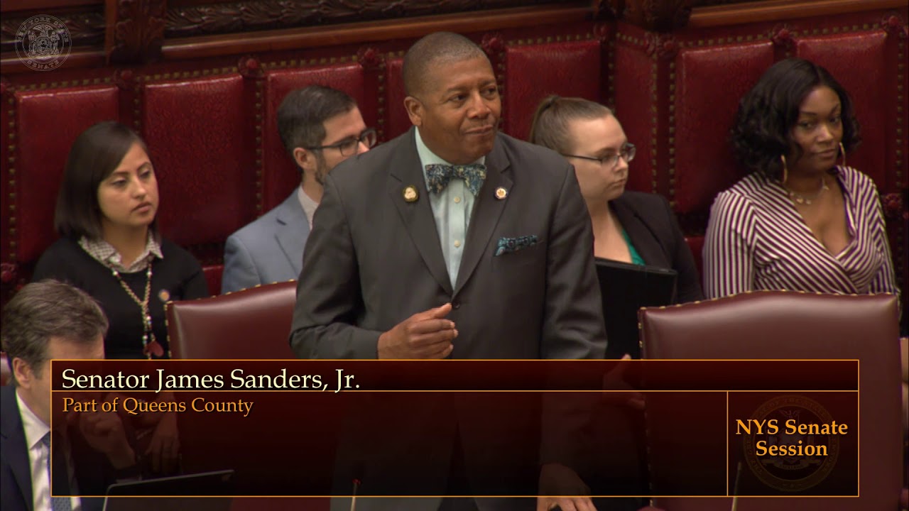 Senator James Sanders Jr. Supporting Bangladesh National Flag Day - YouTube