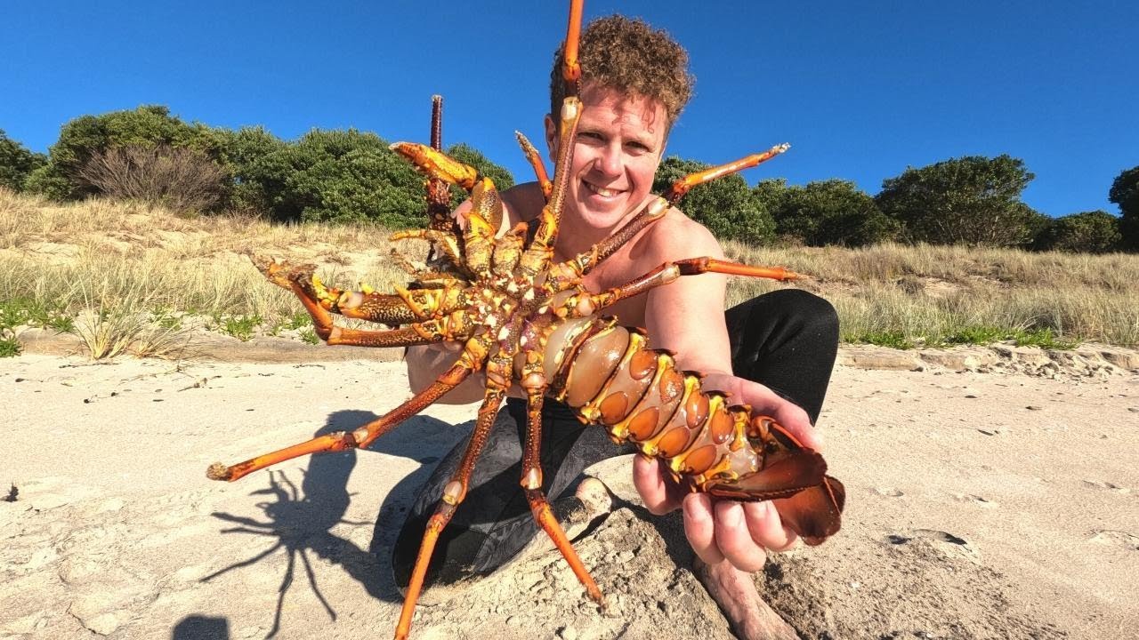 Solo Catch & Cook Adventure | Big Crayfish - YouTube