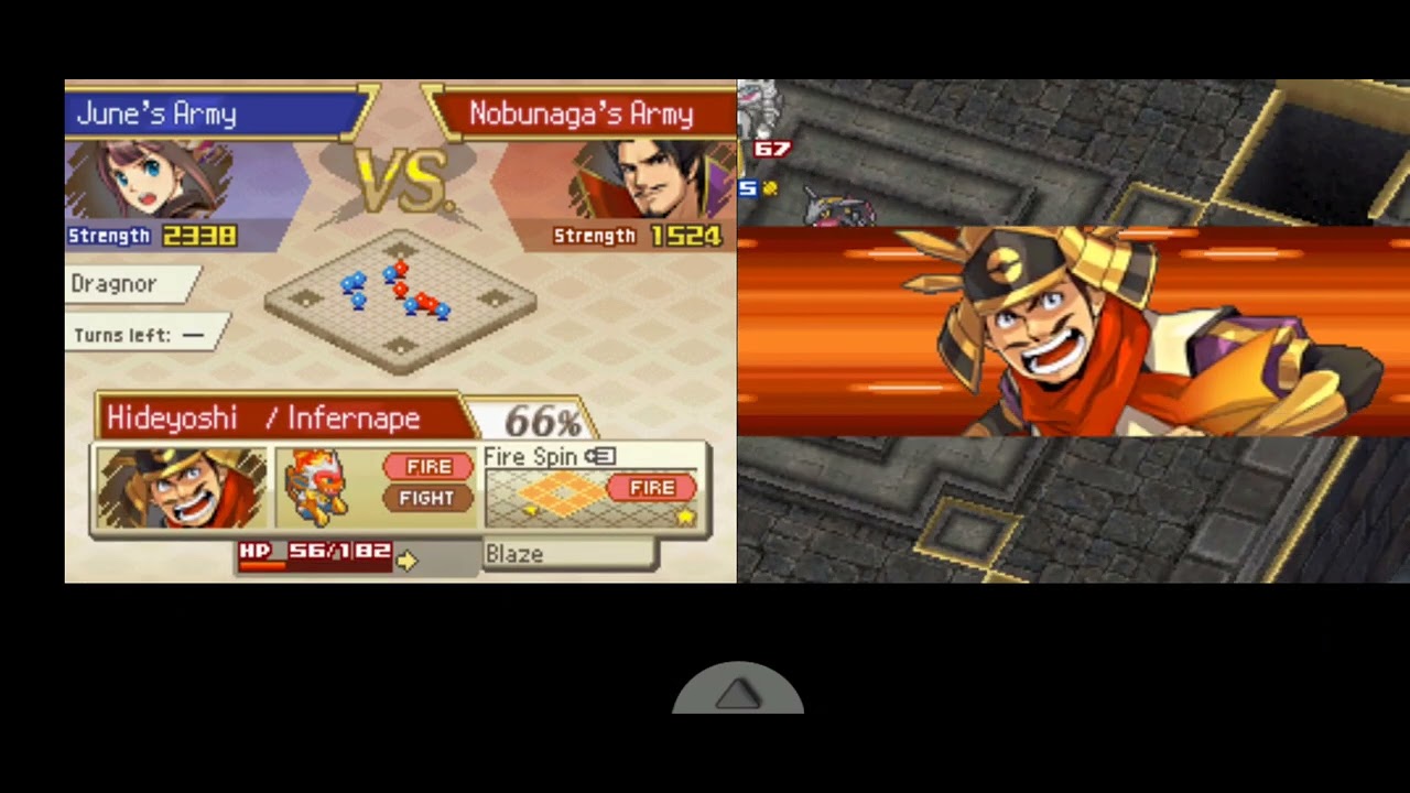 Pokemon Conquest Final Battle vs Nobunaga - YouTube