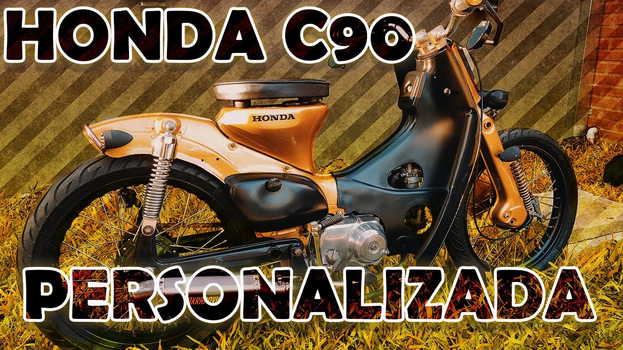 🔥HONDA C90🔥 (La más bestia en su clase) 🔊Sound Akrapovič🔊 - YouTube