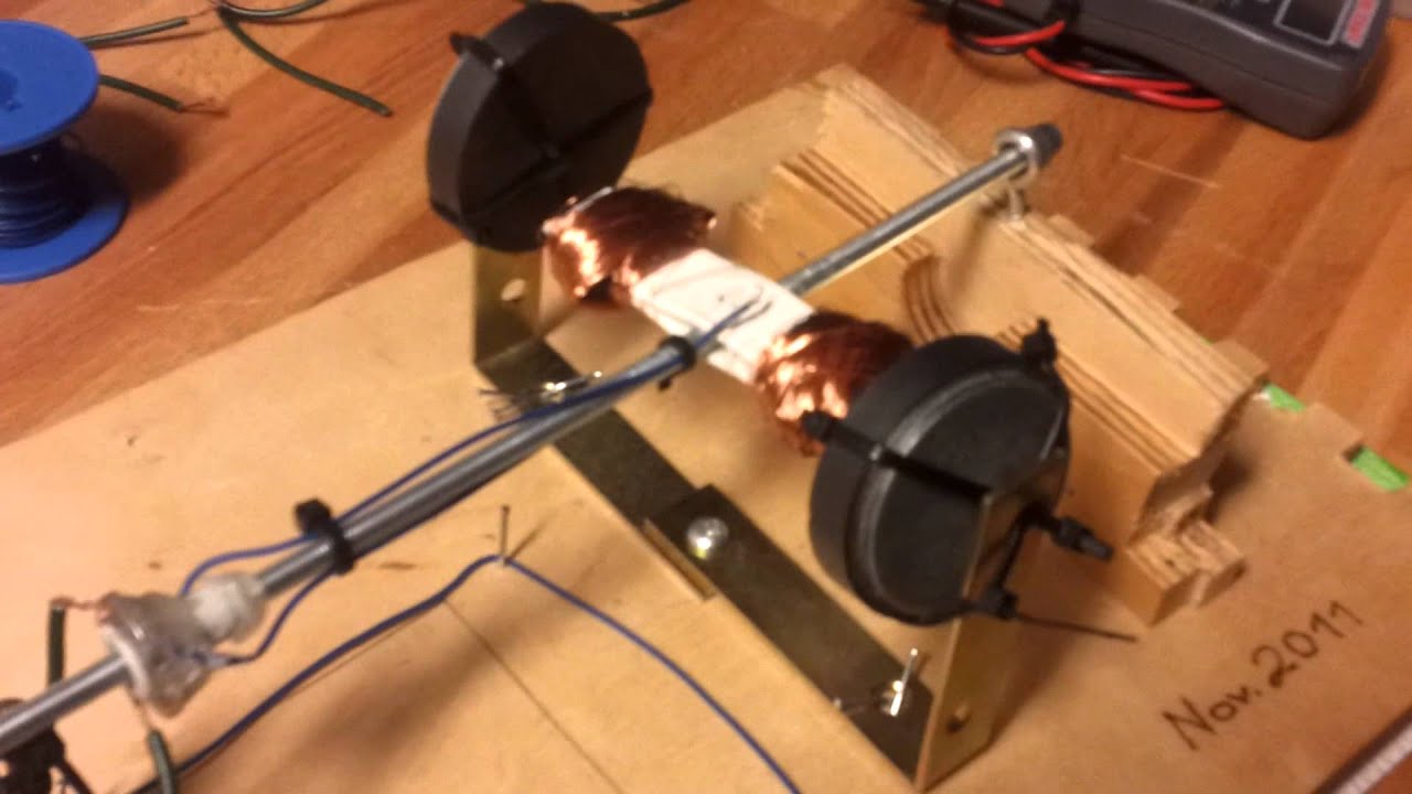 Strom-Handgenerator im Eigenbau - YouTube
