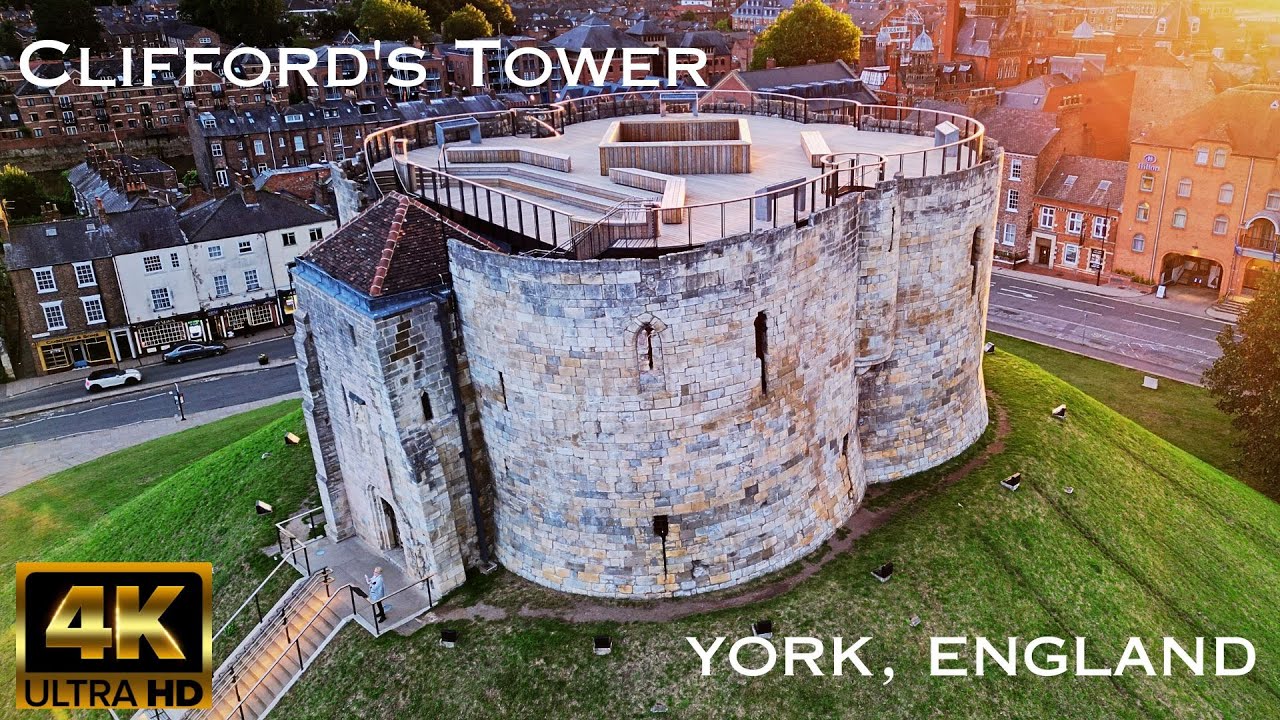 Clifford's Tower - York, England | United Kingdom | DJI Mini 3 Pro ...